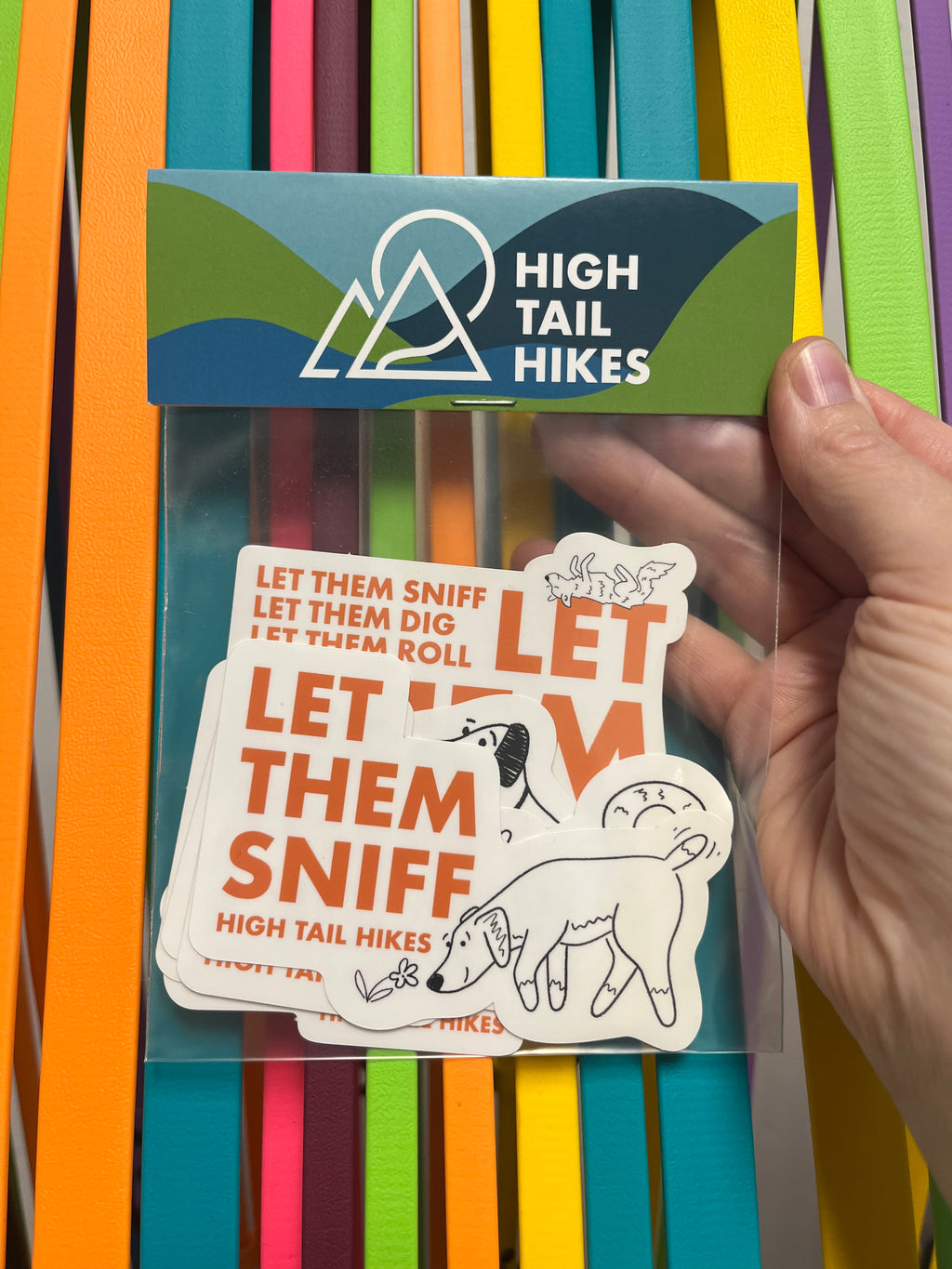 Let Them Dog Sticker Pack – High Tail Hikes