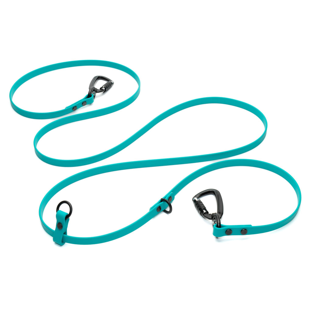 Hands Free BioThane® Dog Leash - Medium Dogs (1/2") | Sport Hardware ...