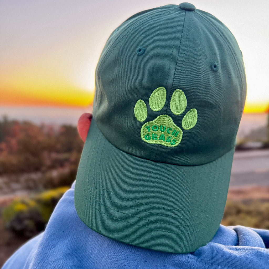 Touch Grass Hat | Outdoorsy Gift for Dog Lovers – High Tail Hikes